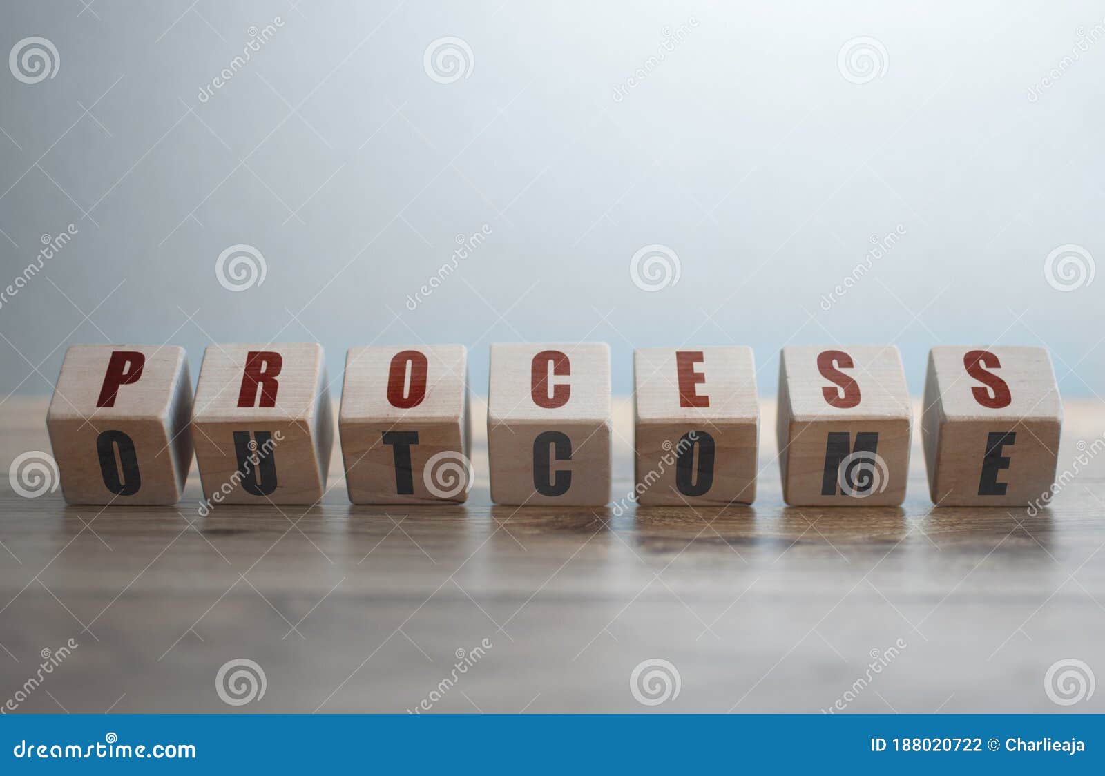 Focus on the Process Not Outcome Stock Photo - Image of result, space ...