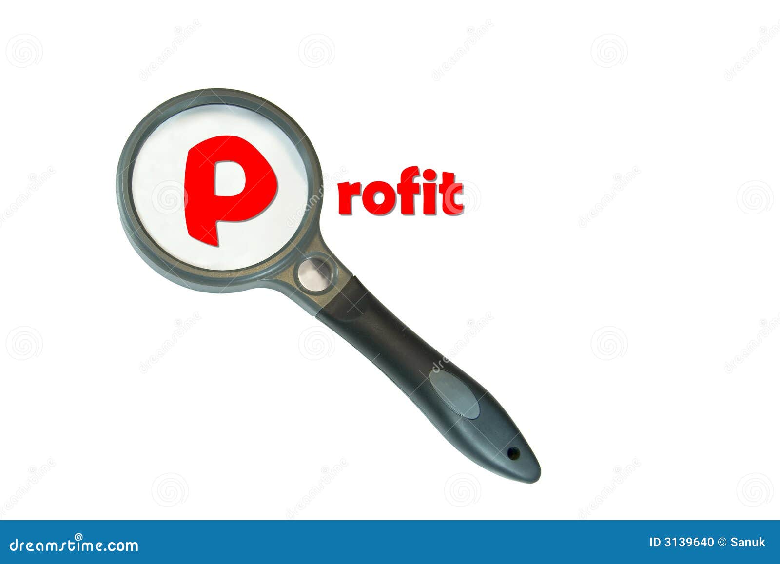 Focus on Profit stock photo. Image of inspect, success - 3139640