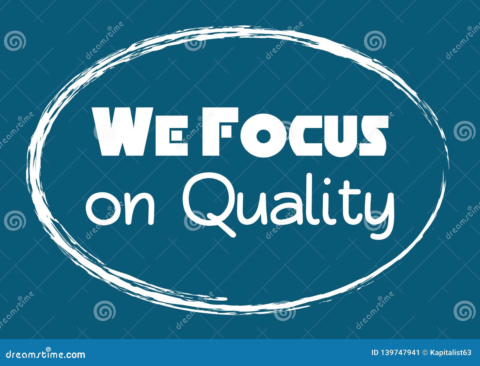 Focus On Quality Vector Illustration | CartoonDealer.com #23905846