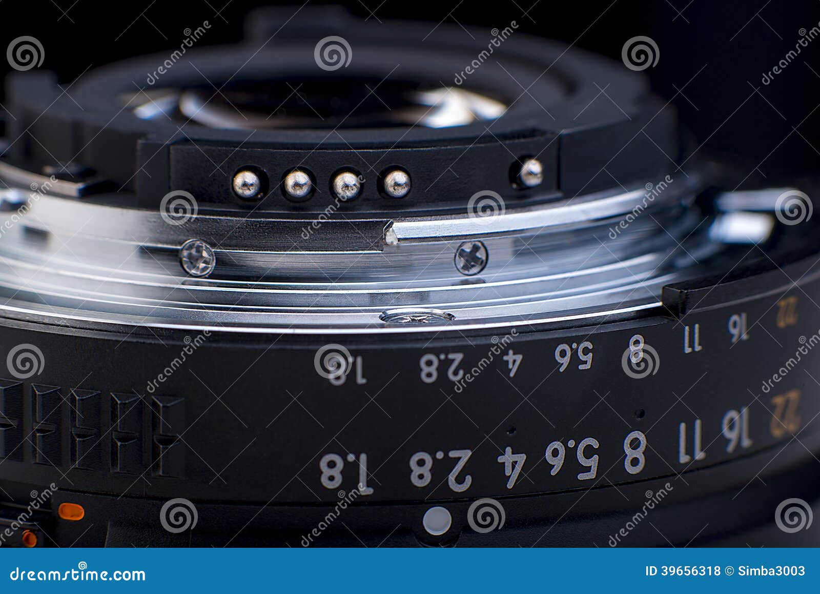 Focus ring of camera lens stock photo. Image of camera - 39656318