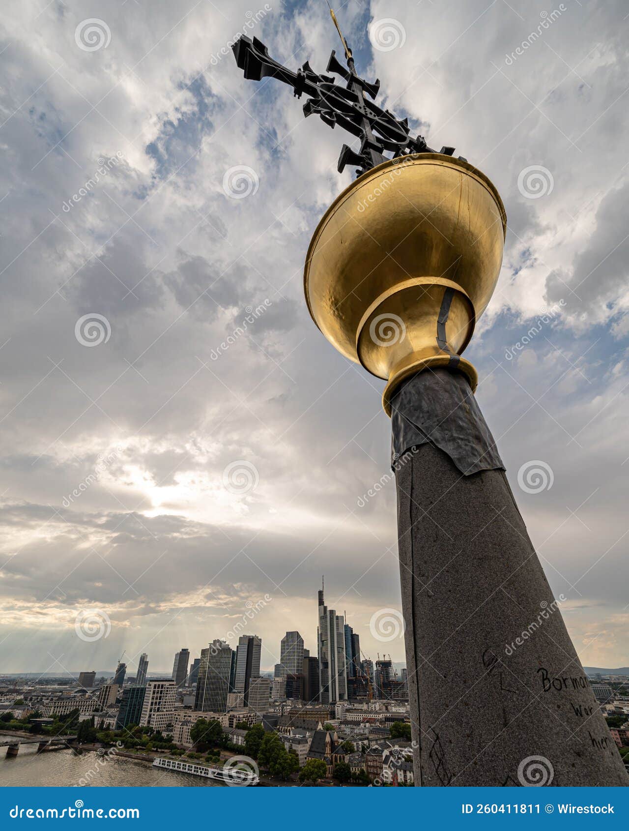 Focus Shot of a Very Big Dartmouth Stock Image - Image of tower ...