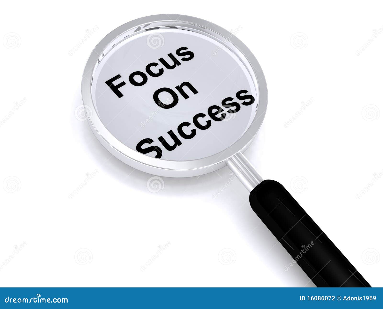 Focus on success stock illustration. Illustration of circular - 16086072