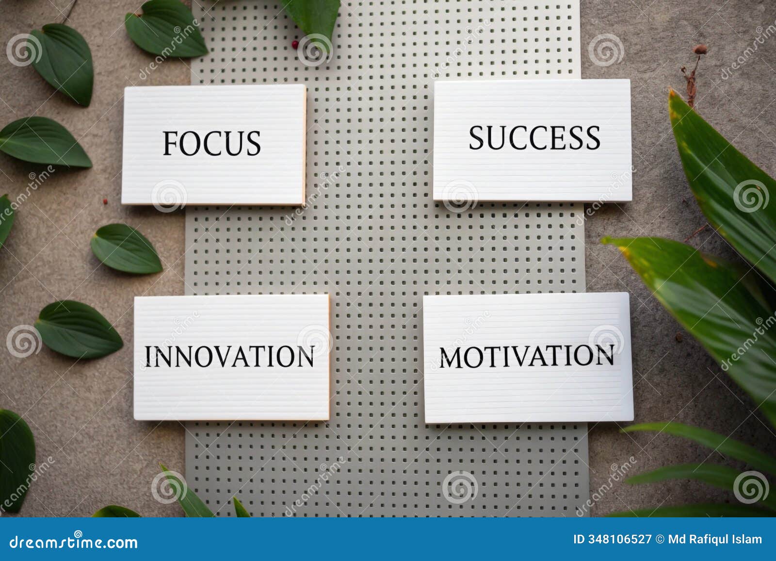 Focus and Success Collage stock illustration. Illustration of design ...