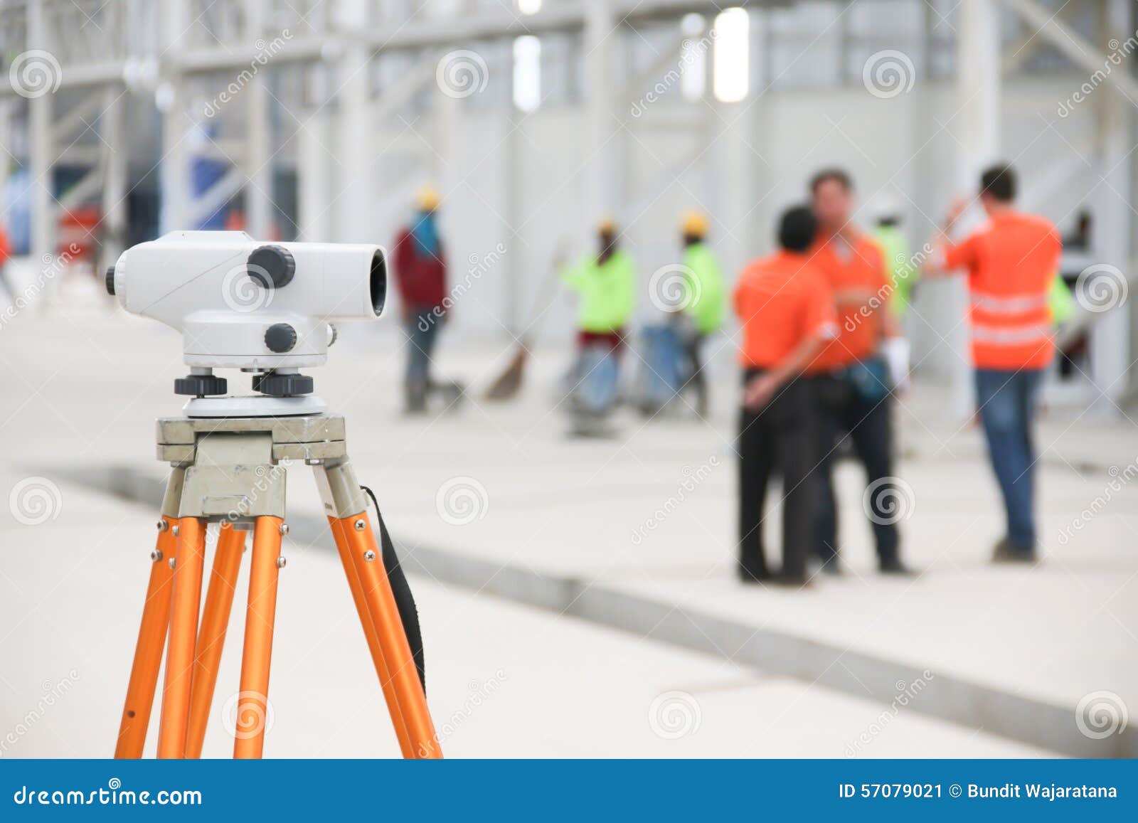 Focus survey camera stock image. Image of construction - 57079021