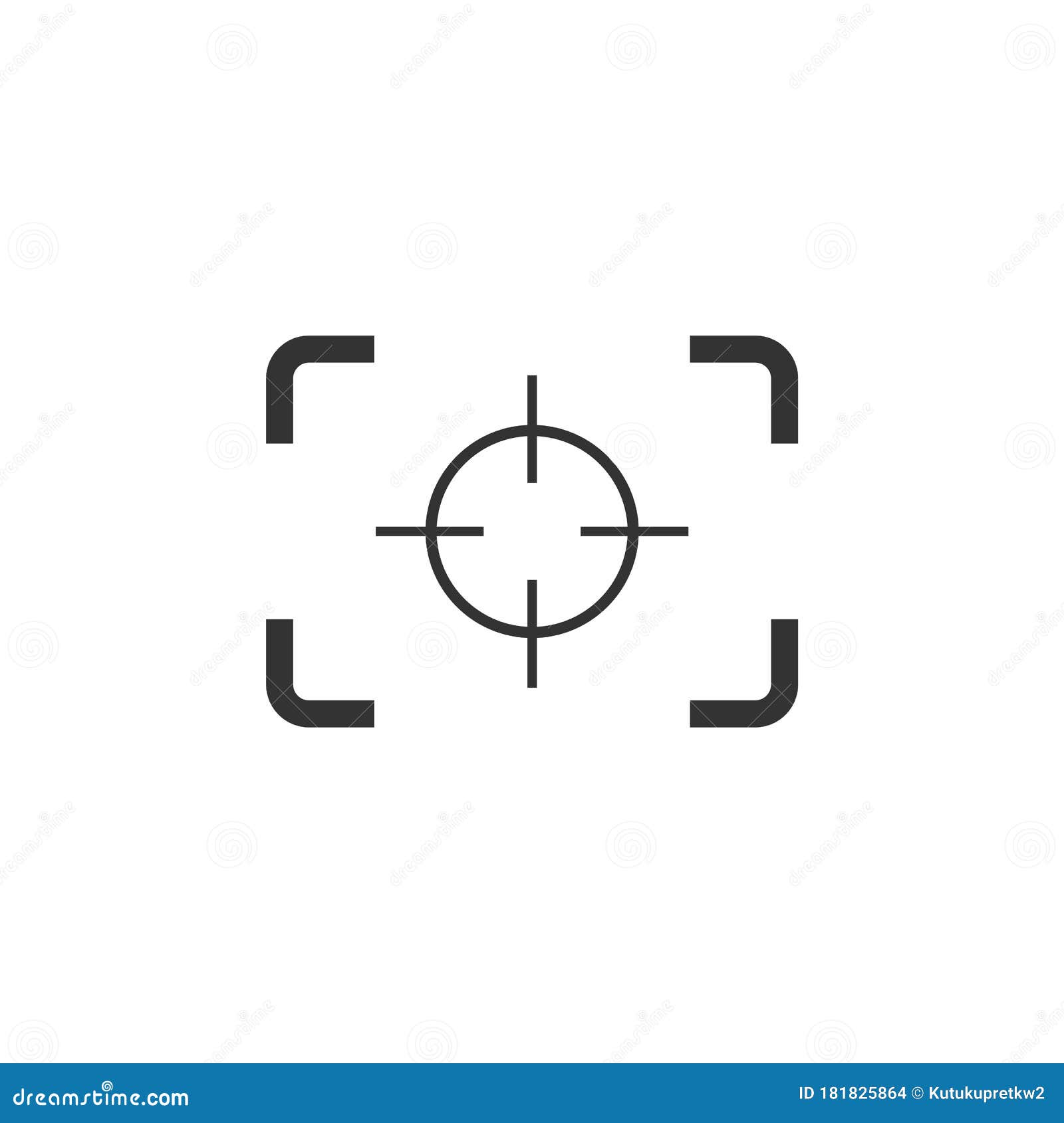 Focus Target Camera Logo Template Illustration Design. Vector EPS 10 ...
