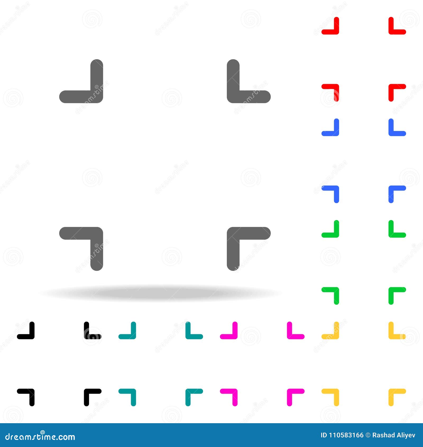 Focus Web Icon. Elements in Multi Colored Icons for Mobile Concept and ...