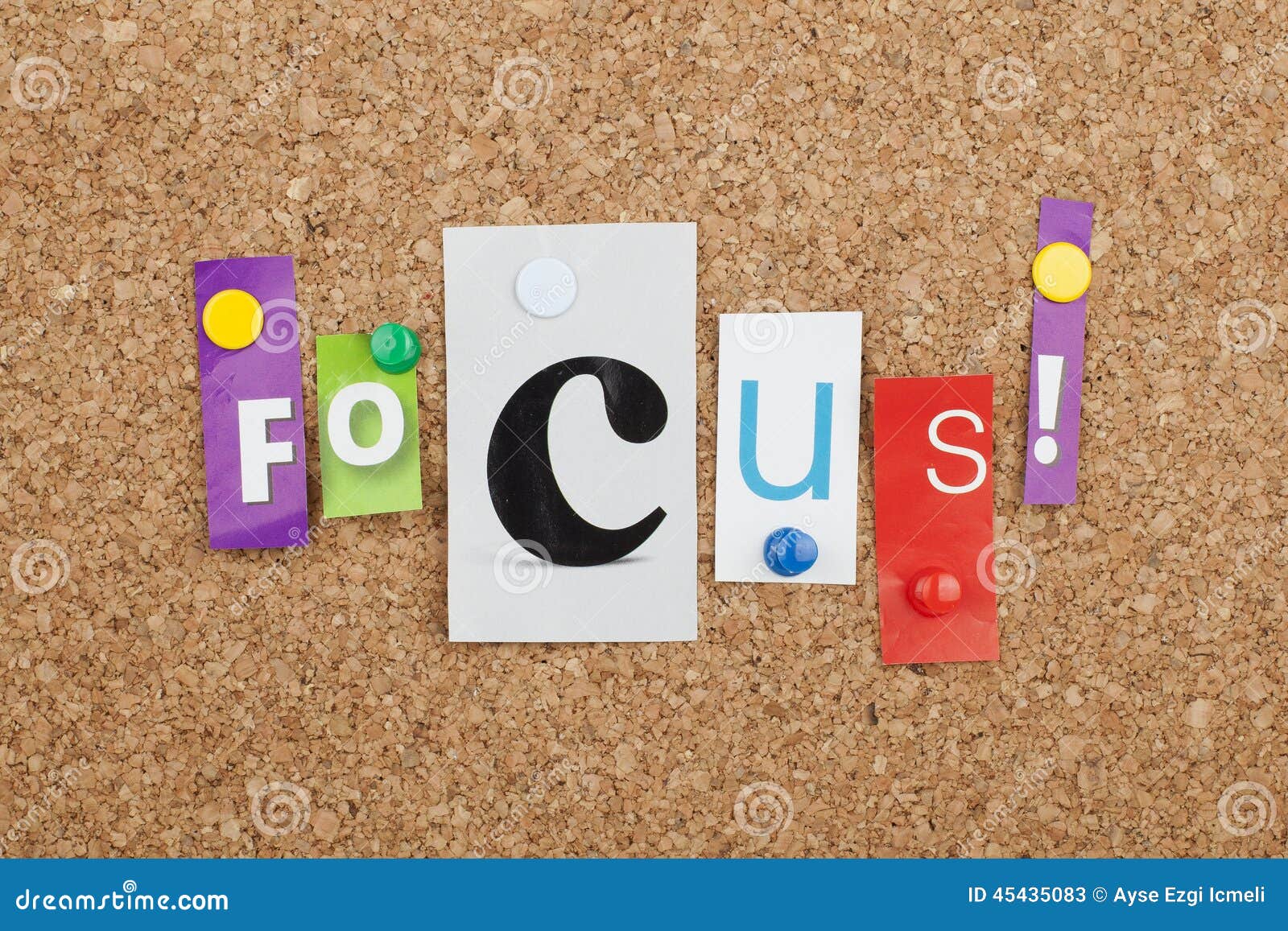 Focus Word And Office Tools Royalty-Free Stock Photo | CartoonDealer ...
