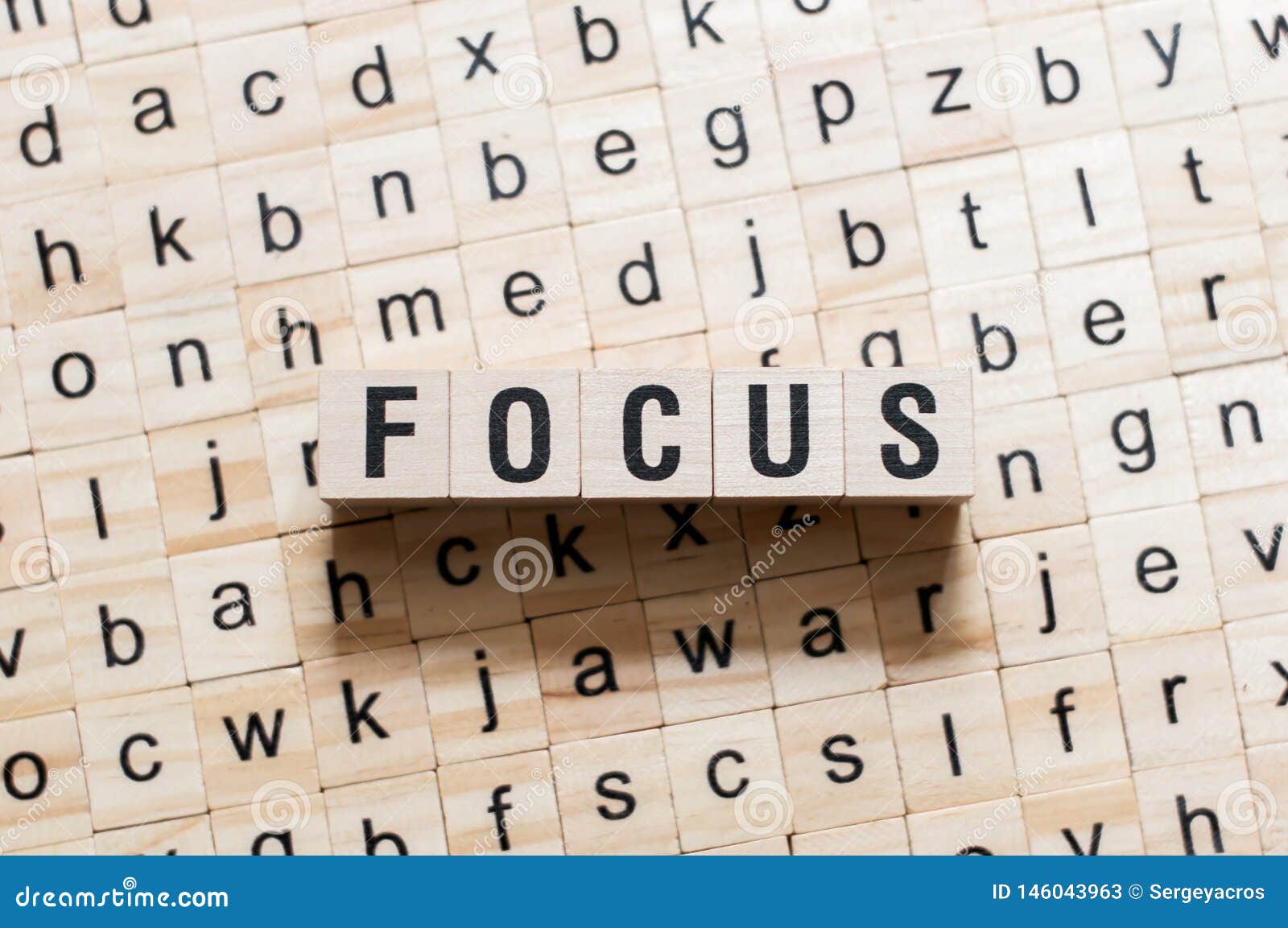 Focus Word And Office Tools Royalty-Free Stock Photo | CartoonDealer ...