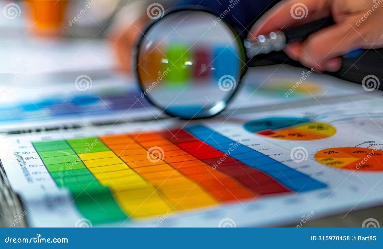 Focused Analysis of Business Data with Color-Coded Bar Graphs ...