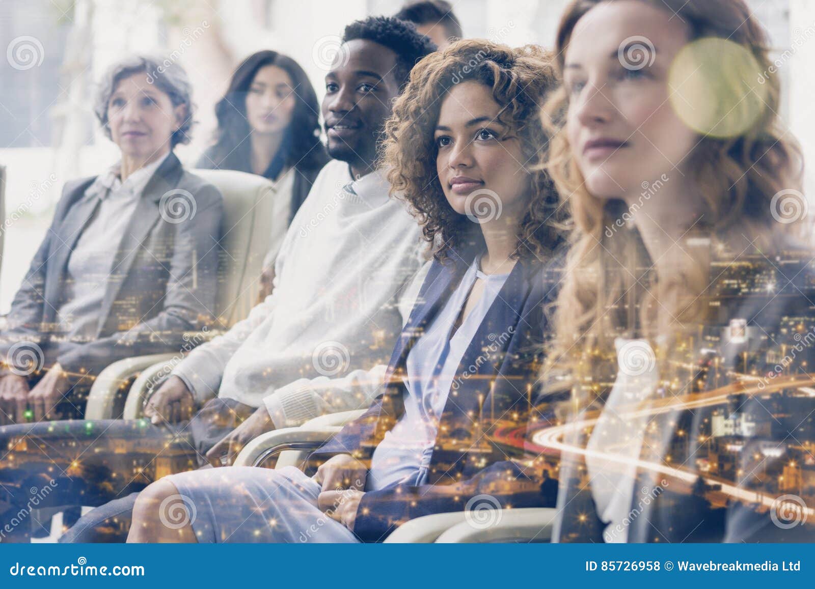Focused Business People during Meeting Stock Photo - Image of focused ...