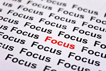 Focused on Focus stock photo. Image of emphasis, accomplishment - 8274346