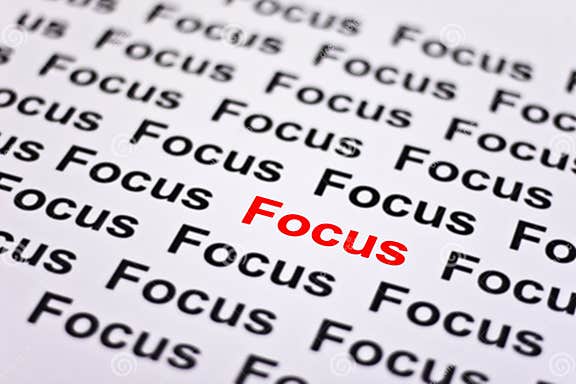 Focused on Focus stock photo. Image of emphasis, accomplishment - 8274346