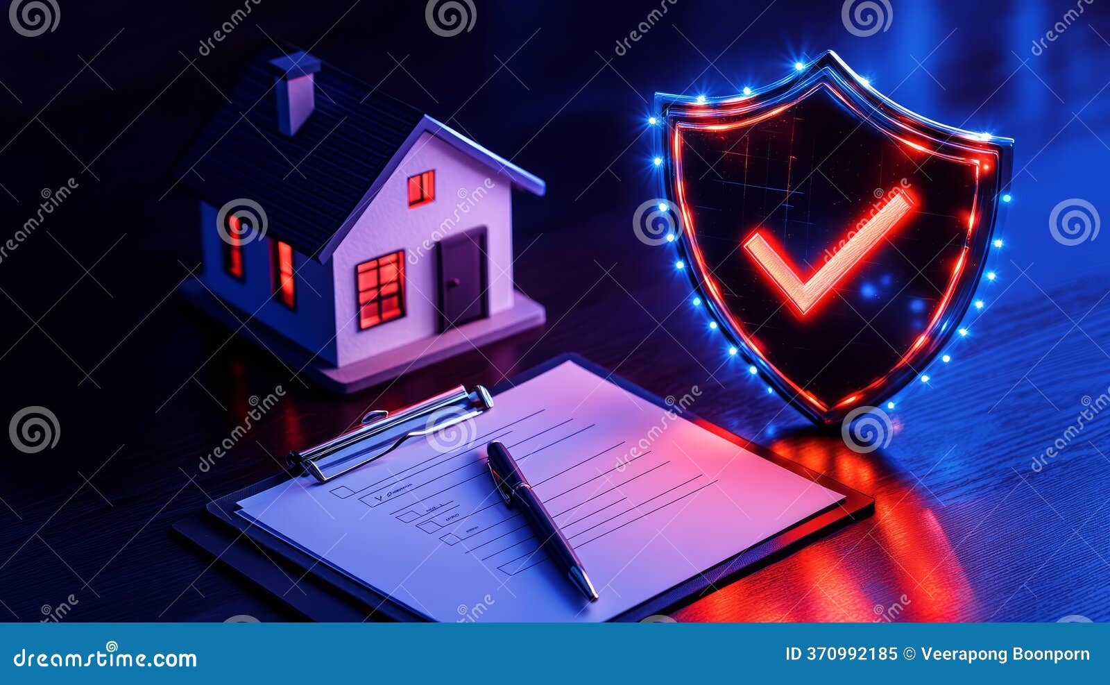 3D Model Of A Checklist Icon Representing Risk Management With A ...