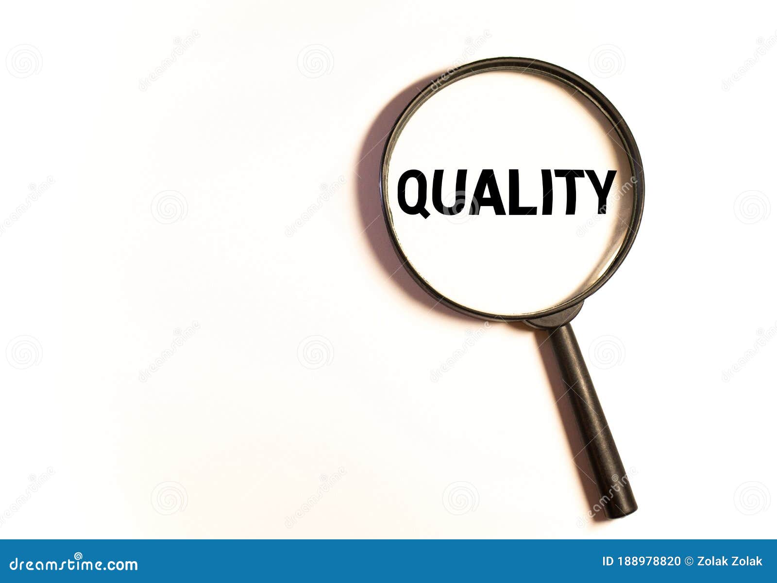Focused on Quality Concept. Quality Manager is Focused on Quality in ...