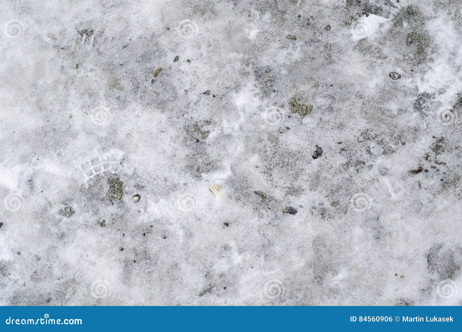 Focused Texture of White Fallen Snow Floor Stock Photo - Image of ...