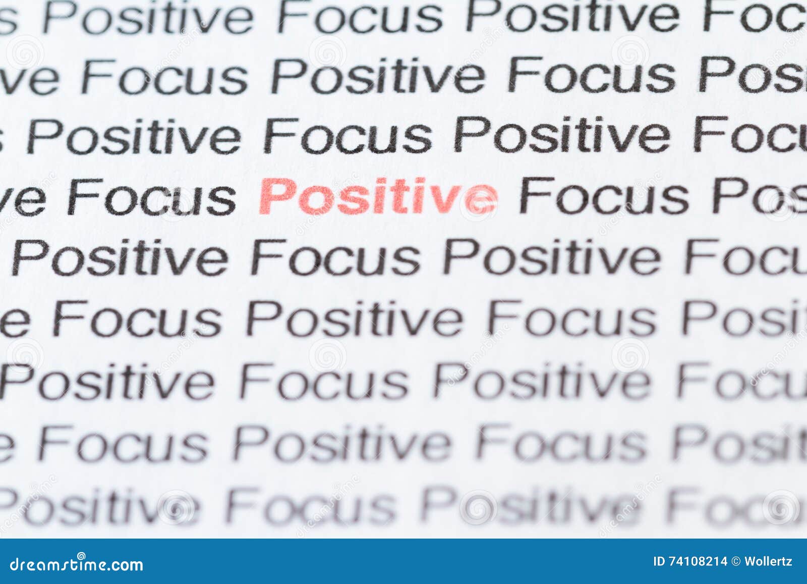 Focusing on Positive Thoughts Stock Photo - Image of positive ...