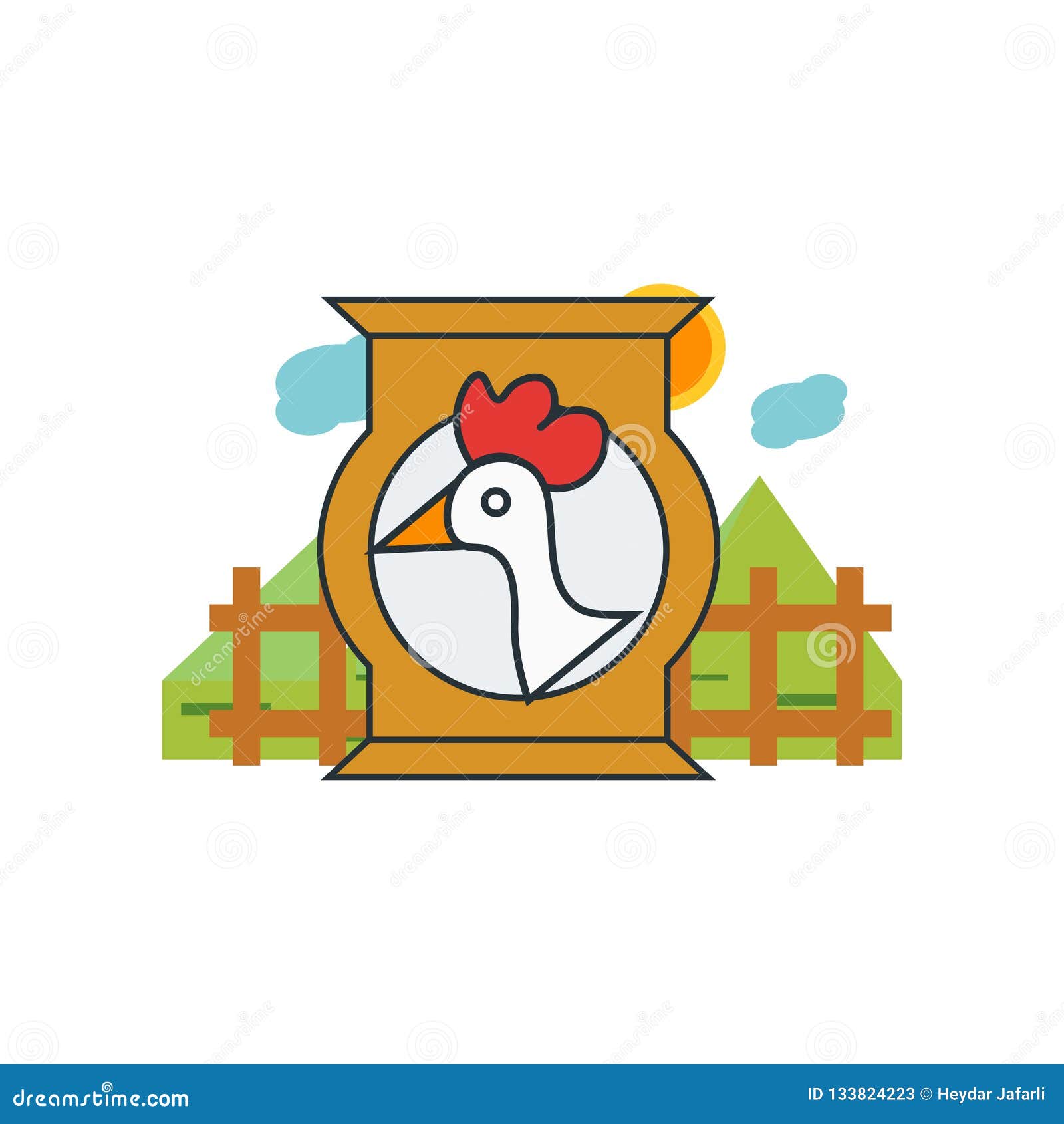 Fodder Vector Icon On White Background. Flat Vector Fodder Icon Symbol ...