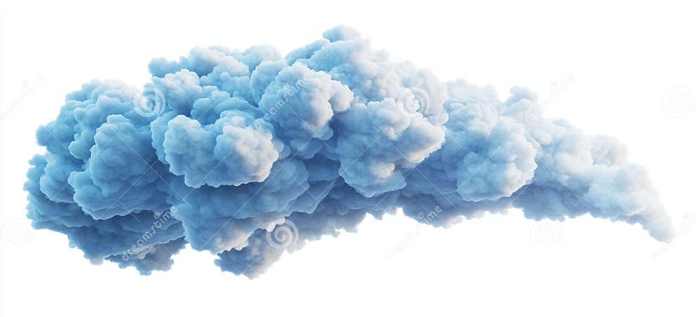 Fog Clouds and Haze on Transparent Backgrounds 3D Illustrations Stock ...