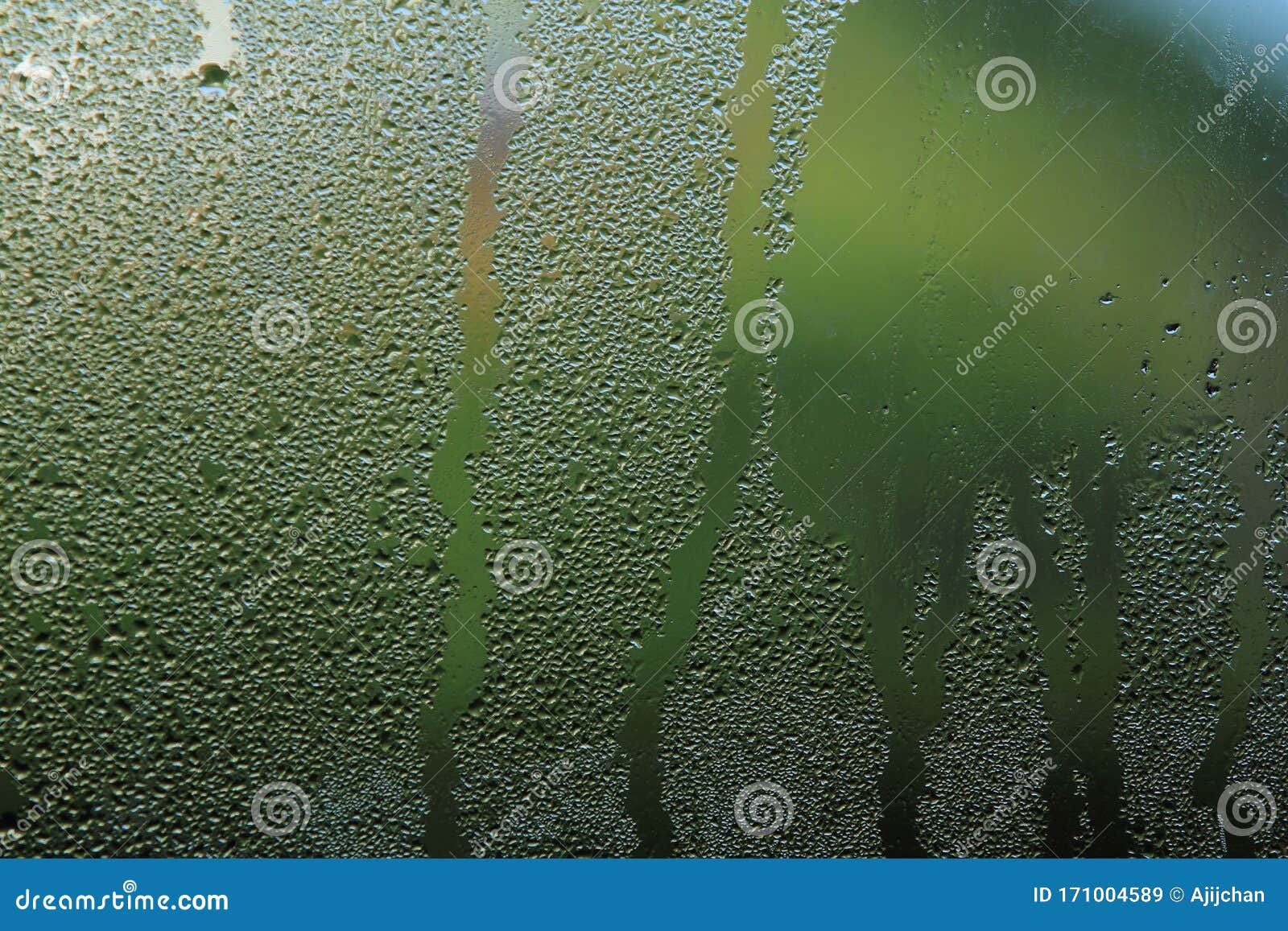 Fog Condensation on a Glass Stock Image - Image of morning, abstract ...