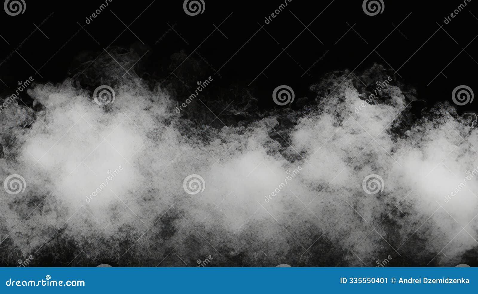 Fog Floor Texture with Smoke from Dry Ice Clouds. Perfect Spotlight ...