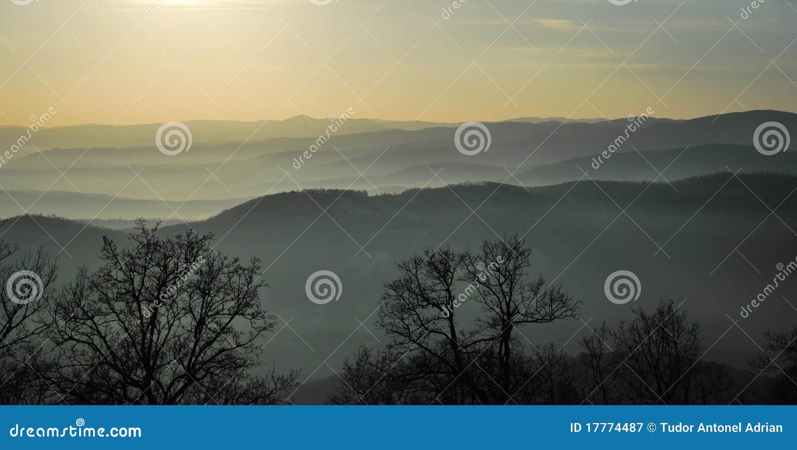 Fog mist stock image. Image of view, panorama, outside - 17774487