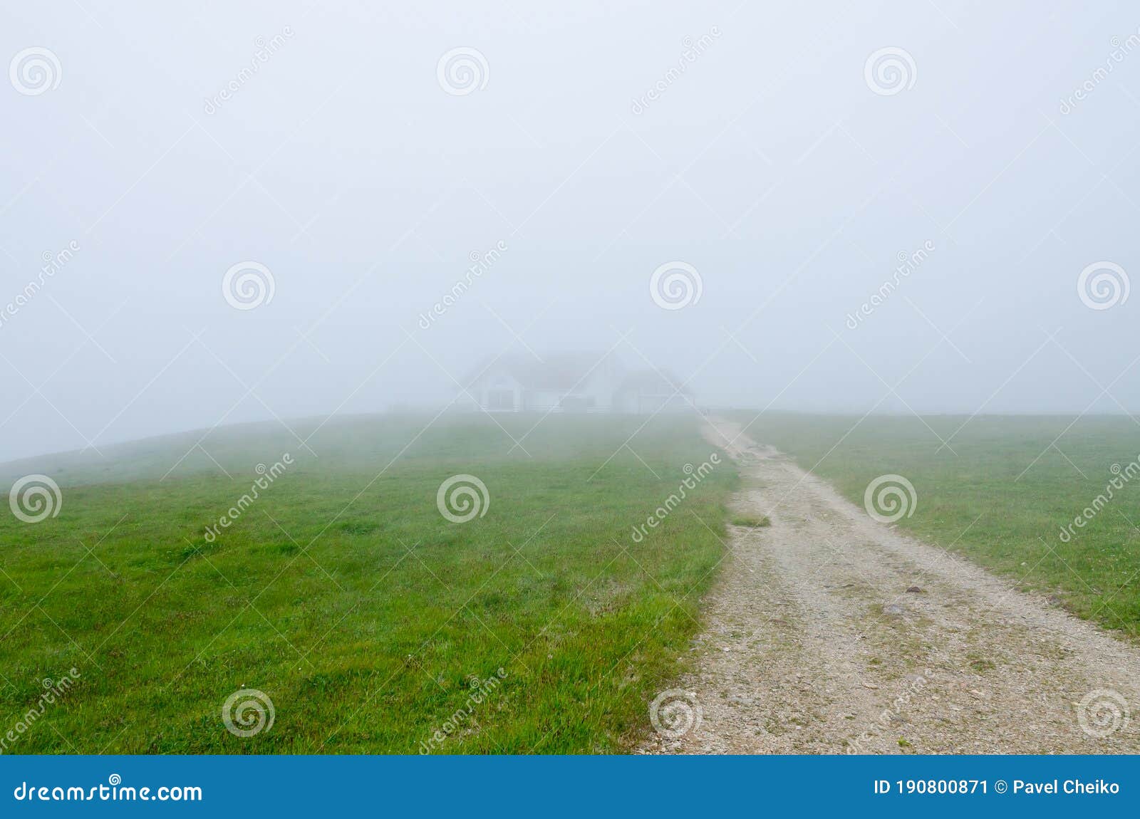 Fog in Newfoundland stock image. Image of mist, countryside - 190800871