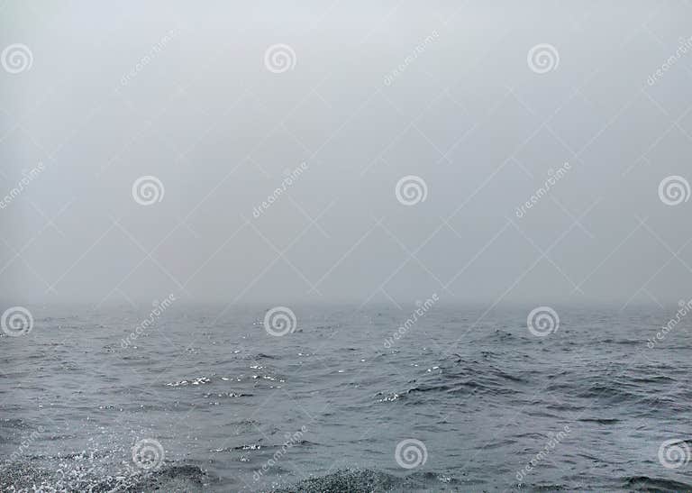 Fog over the Sea stock image. Image of ocean, landscape - 88728979