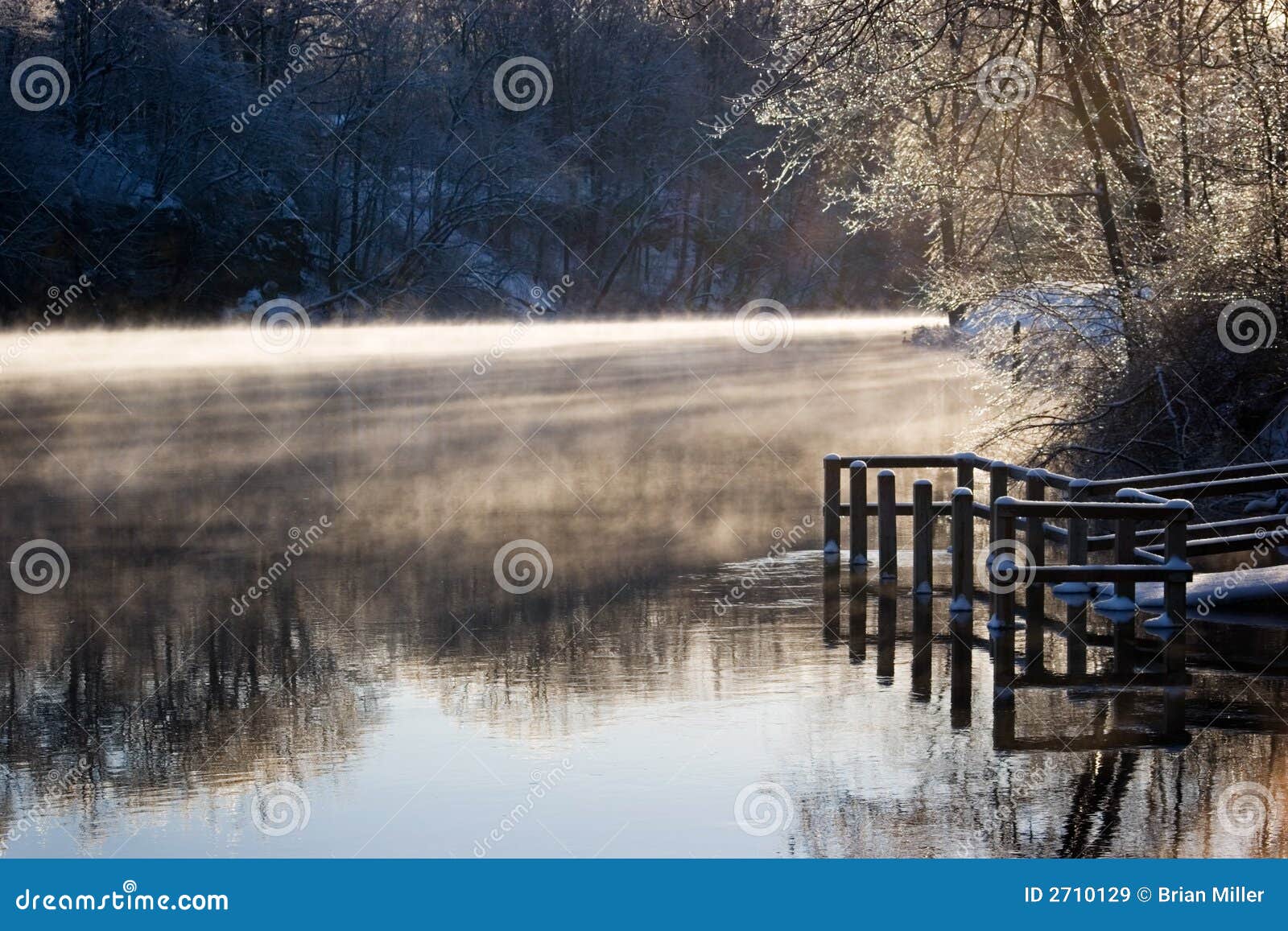 Fog on a river stock image. Image of foggy, daybreak, water - 2710129