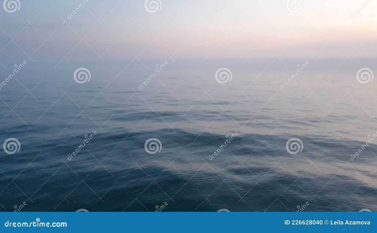 Fog on the sea stock photo. Image of morning, wave, ocean - 226628040