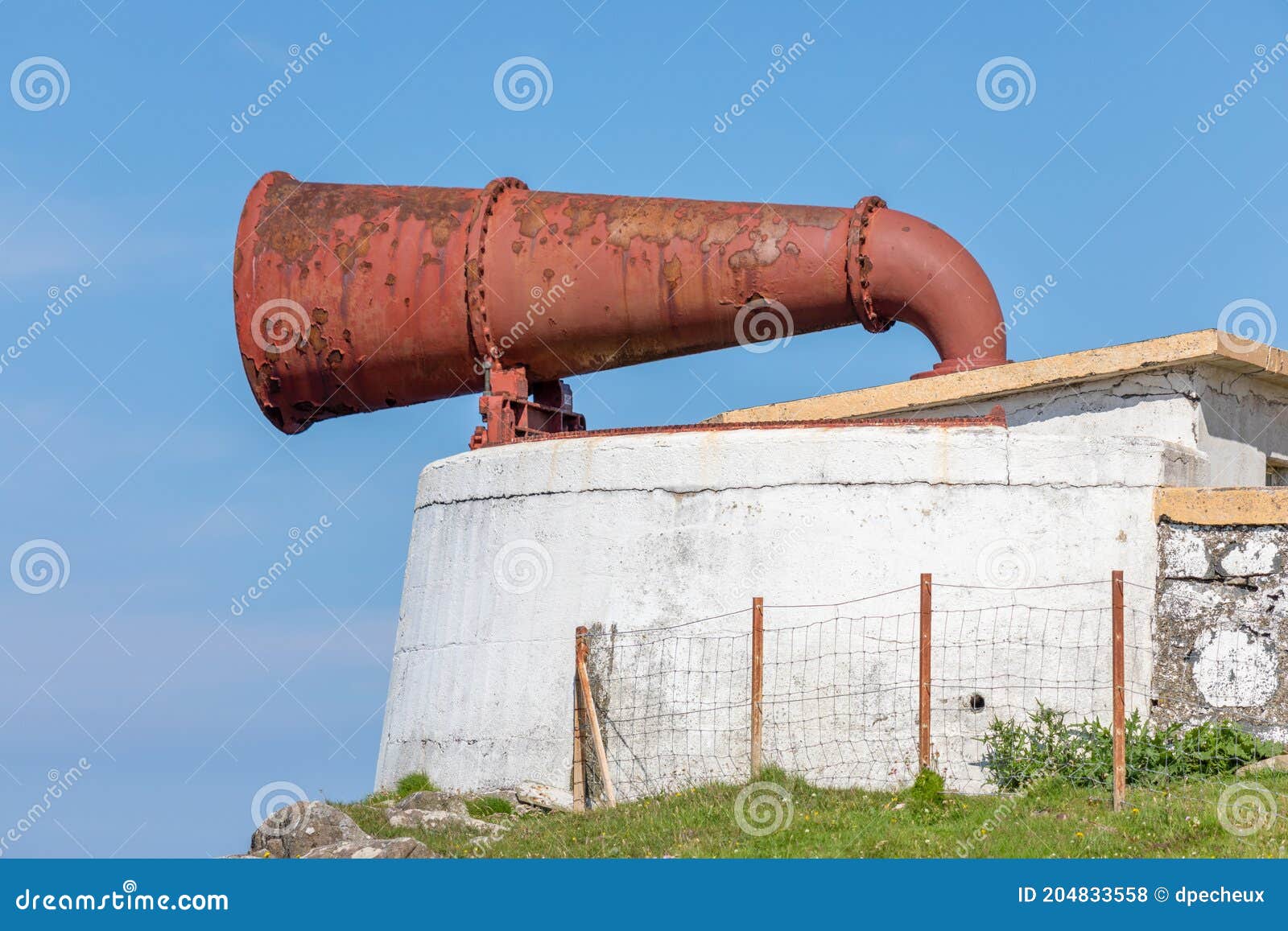 Fog Signal Isle of Skye stock photo. Image of marine - 204833558