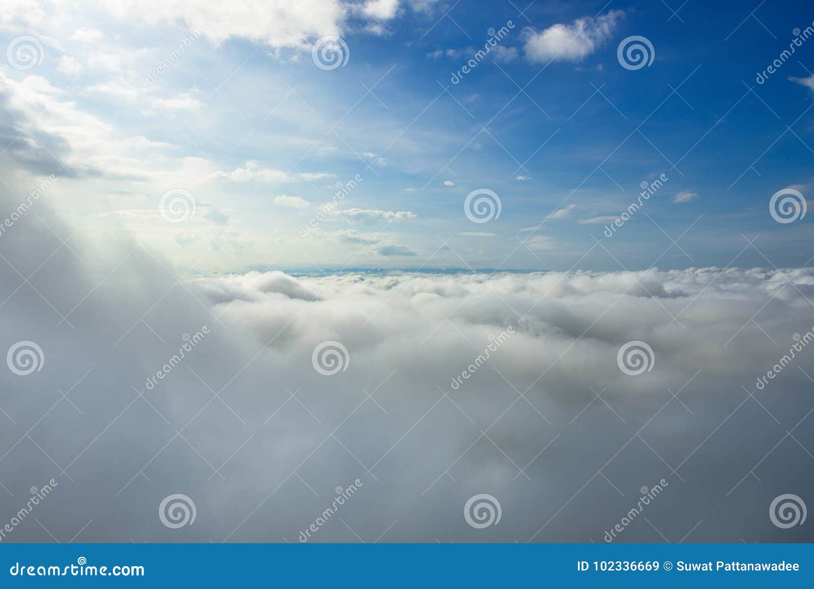 Fog and sky stock image. Image of outdoors, blured, mistic - 102336669