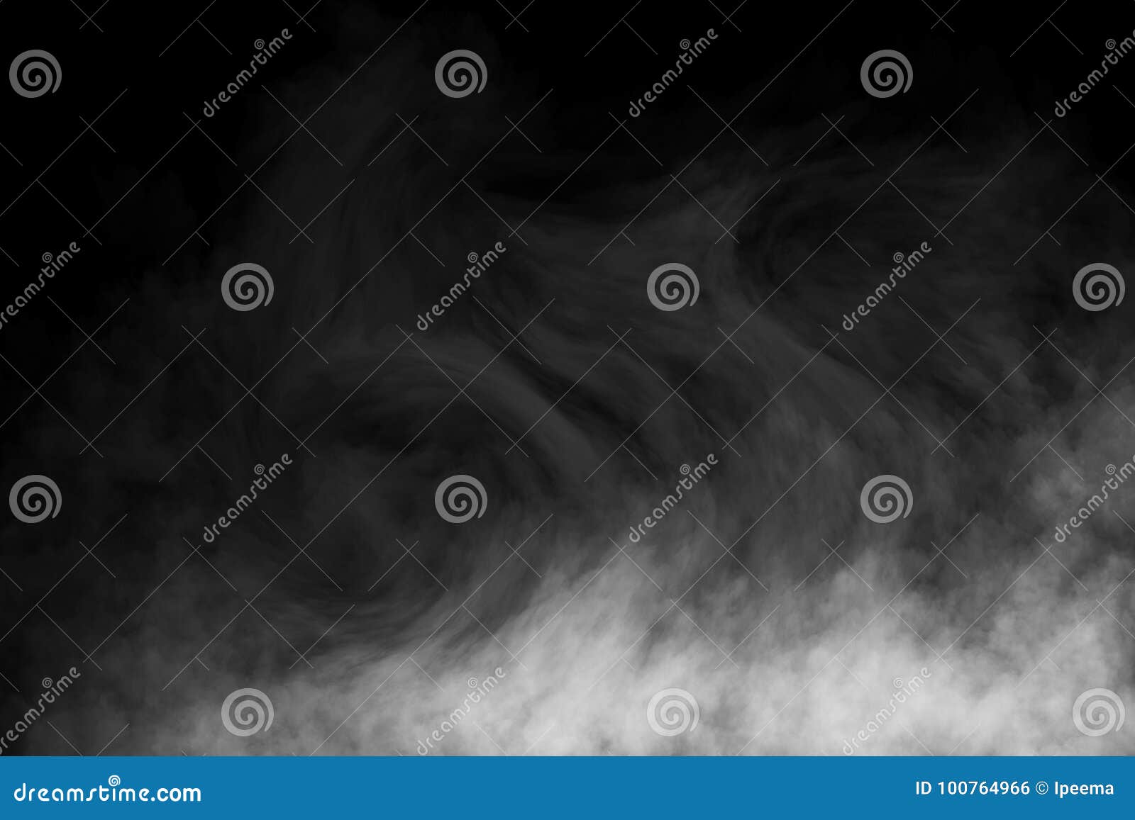 Fog or Smoke Effect on Black Background Stock Photo - Image of cloud ...