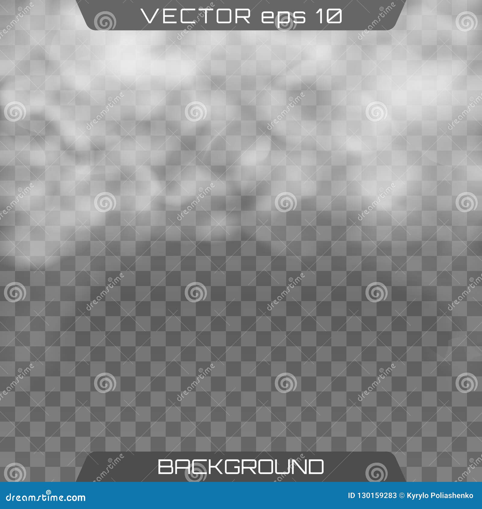 Fog or smoke stock vector. Illustration of isolated - 130159283