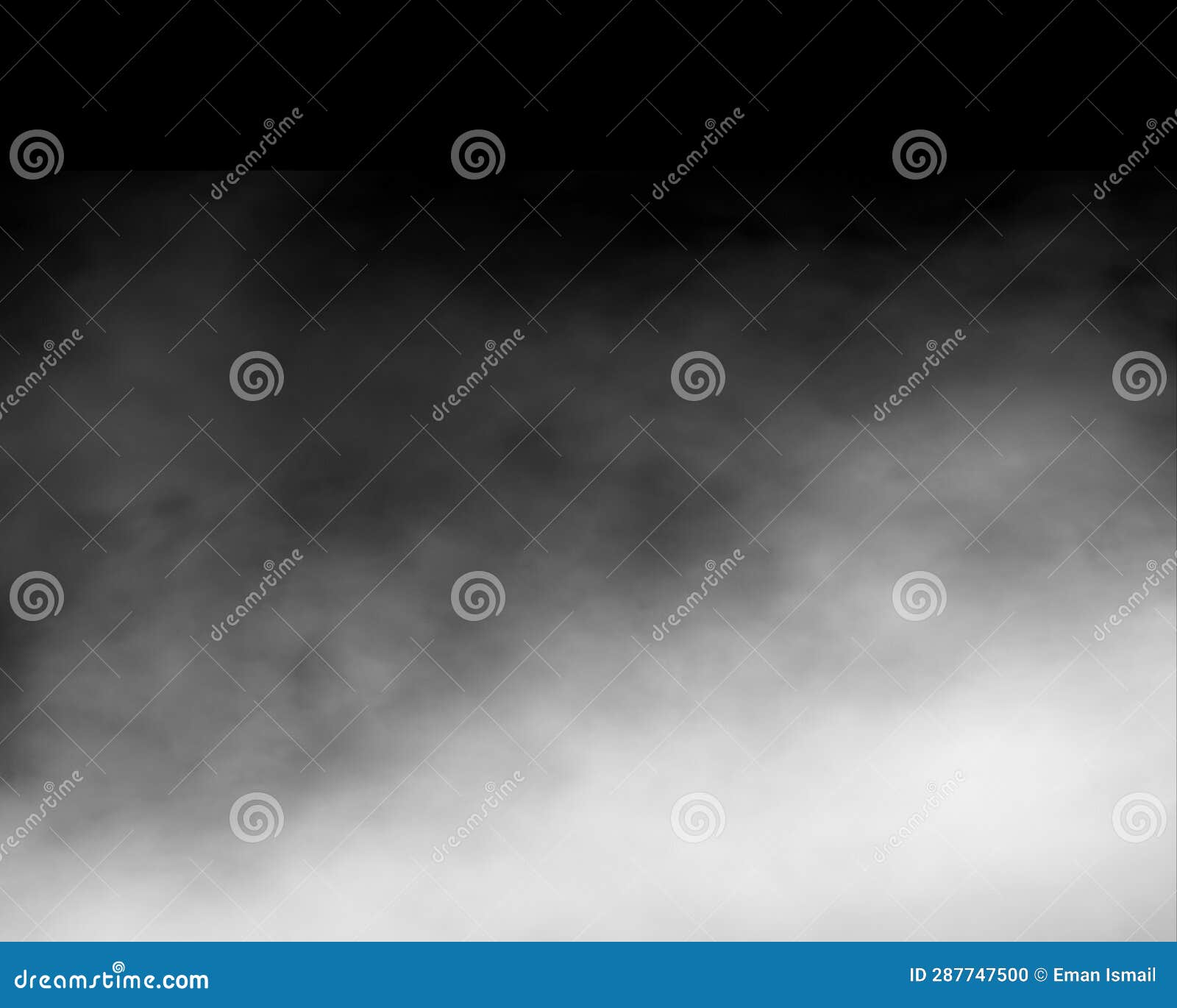 Fog and Smoke Layout on Black Background Stock Illustration ...