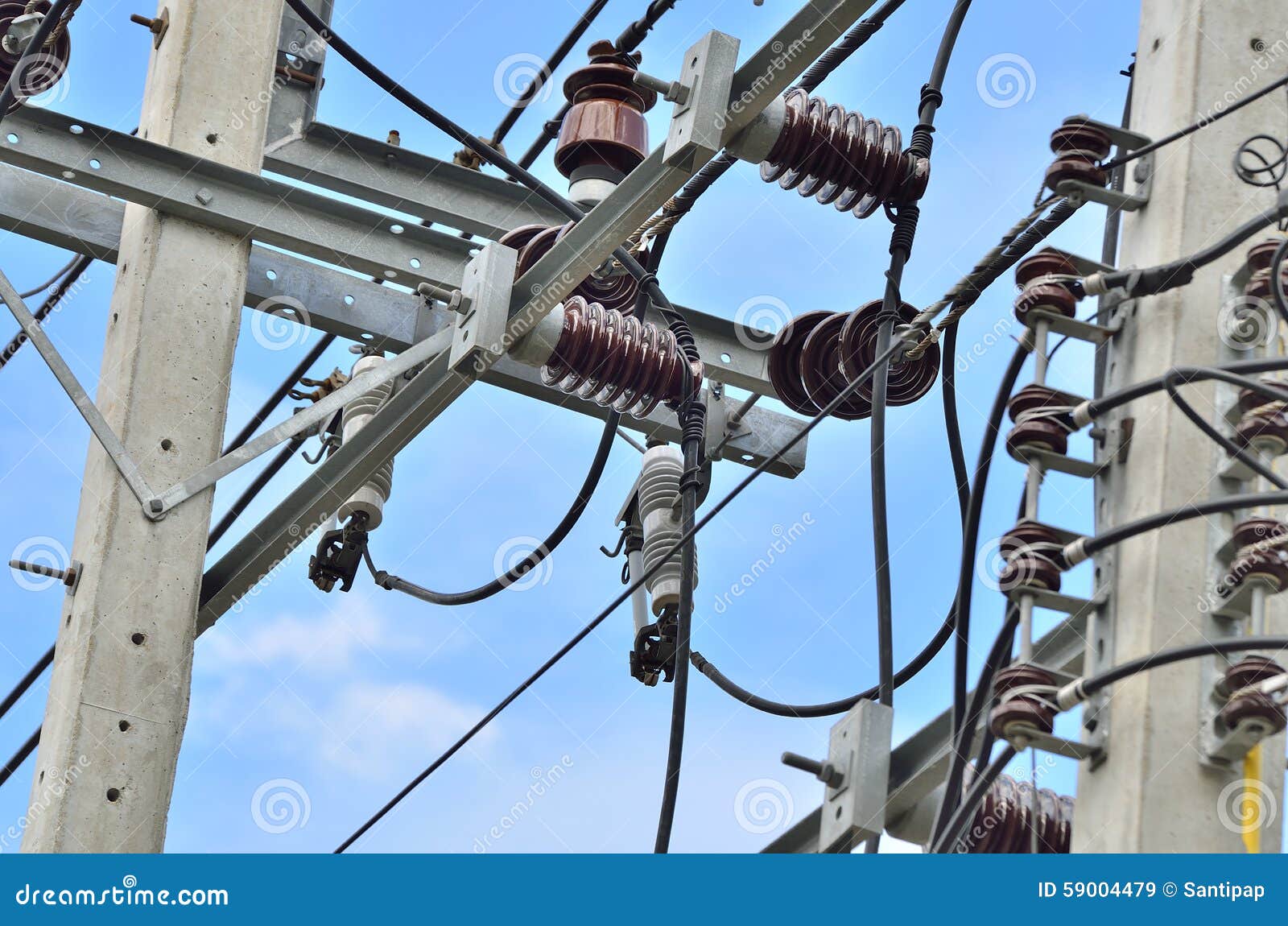 FOG TYPE INSULATORS stock image. Image of acceptance - 59004479