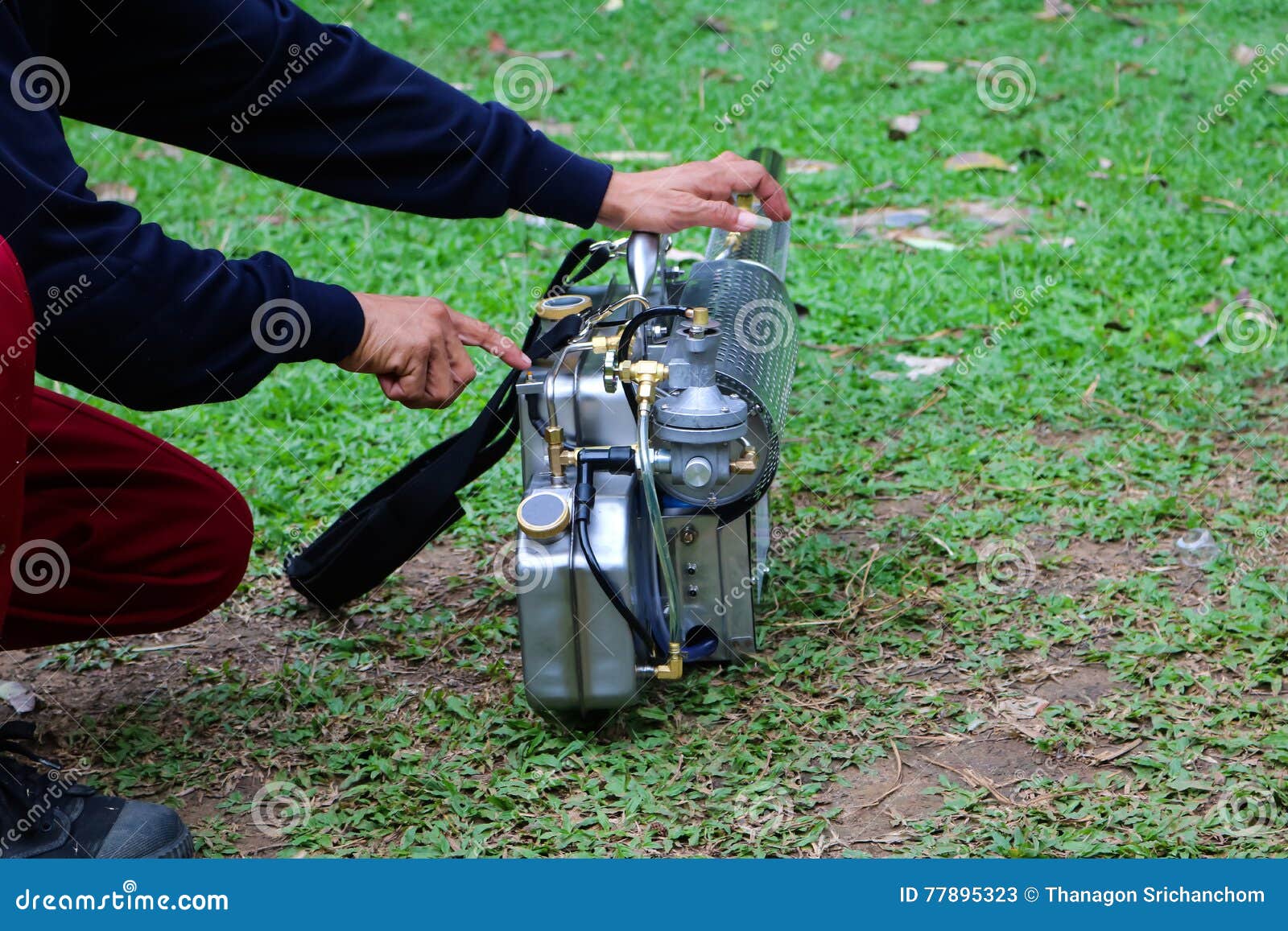 Fogging Machine stock image. Image of prevention, insecticide - 77895323