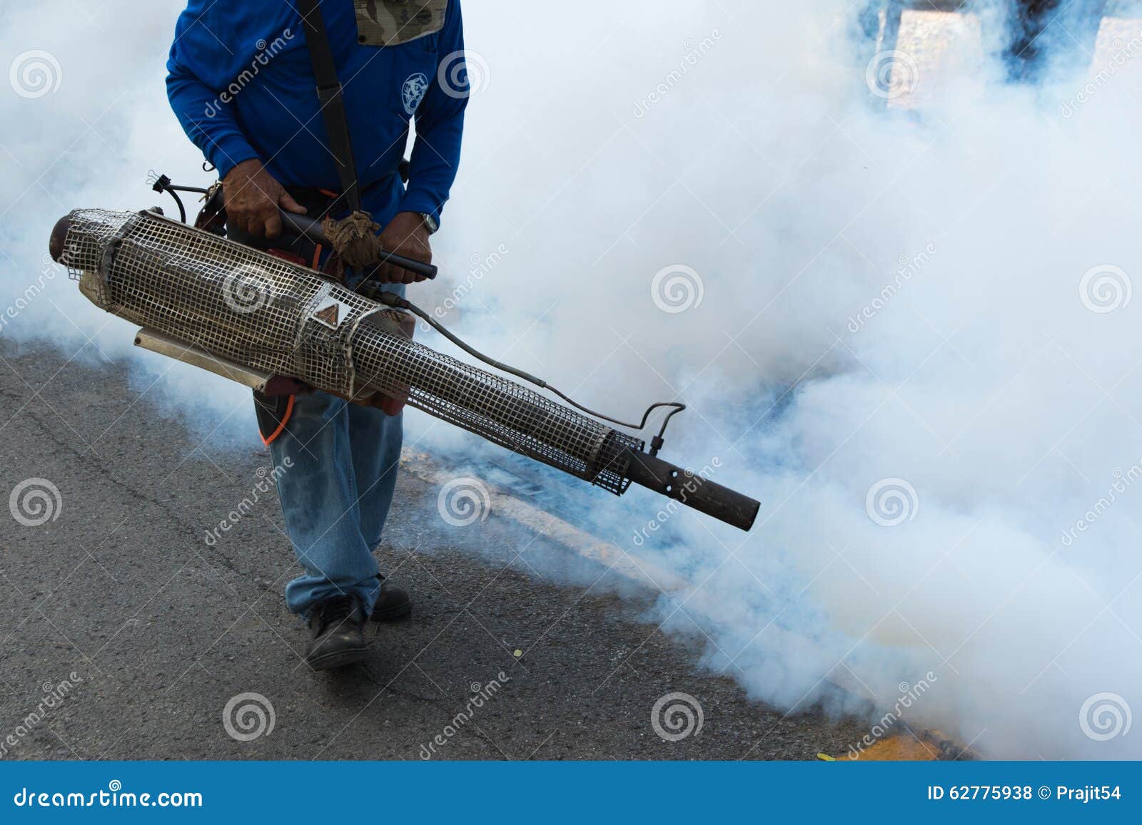 Fogging mosquito stock photo. Image of machine, biology - 62775938