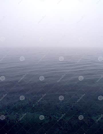 Foggy sea scene stock photo. Image of ocean, poor, foggy - 7040166