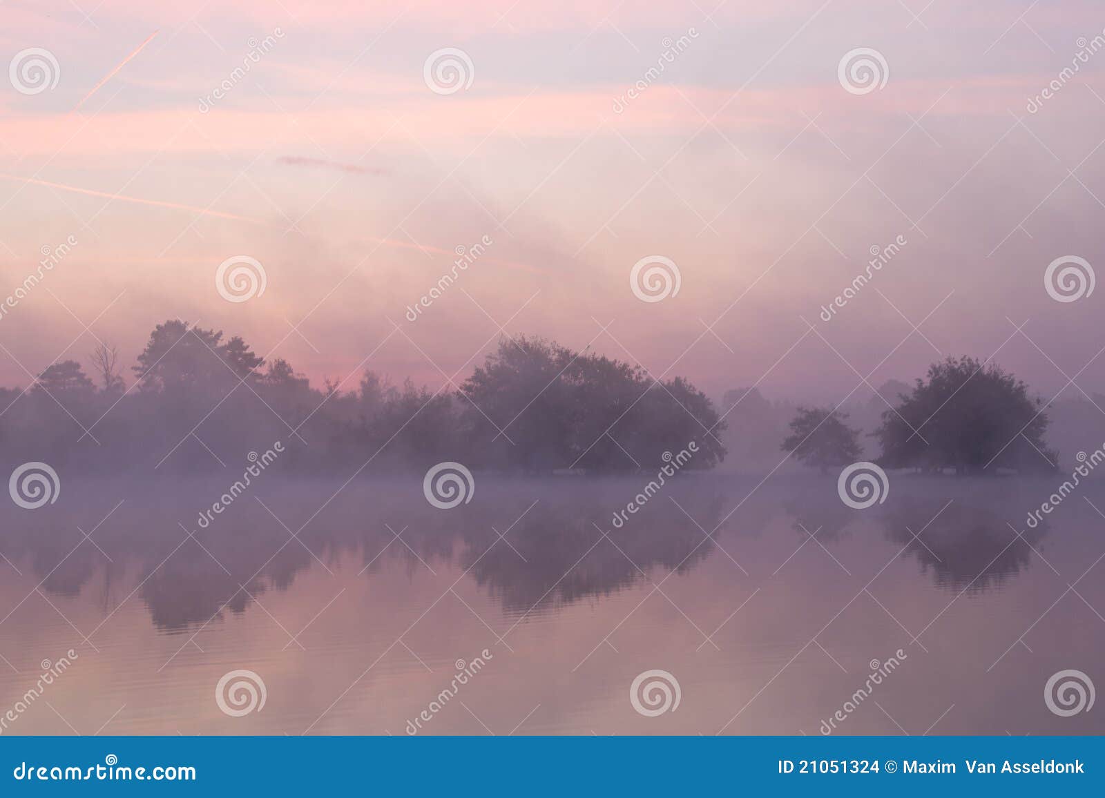 Foggy sunrise stock photo. Image of warm, warmth, serenity - 21051324