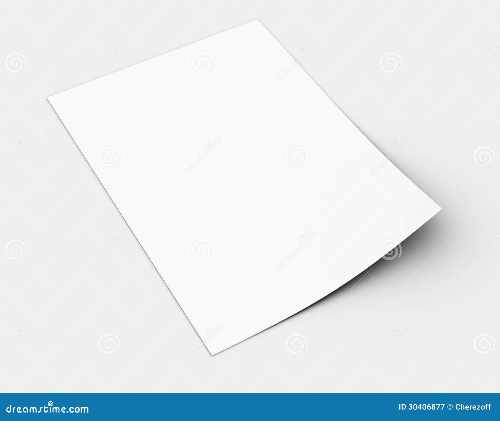 Foglio di carta bianco illustrazione di stock. Illustrazione di sfondo ...