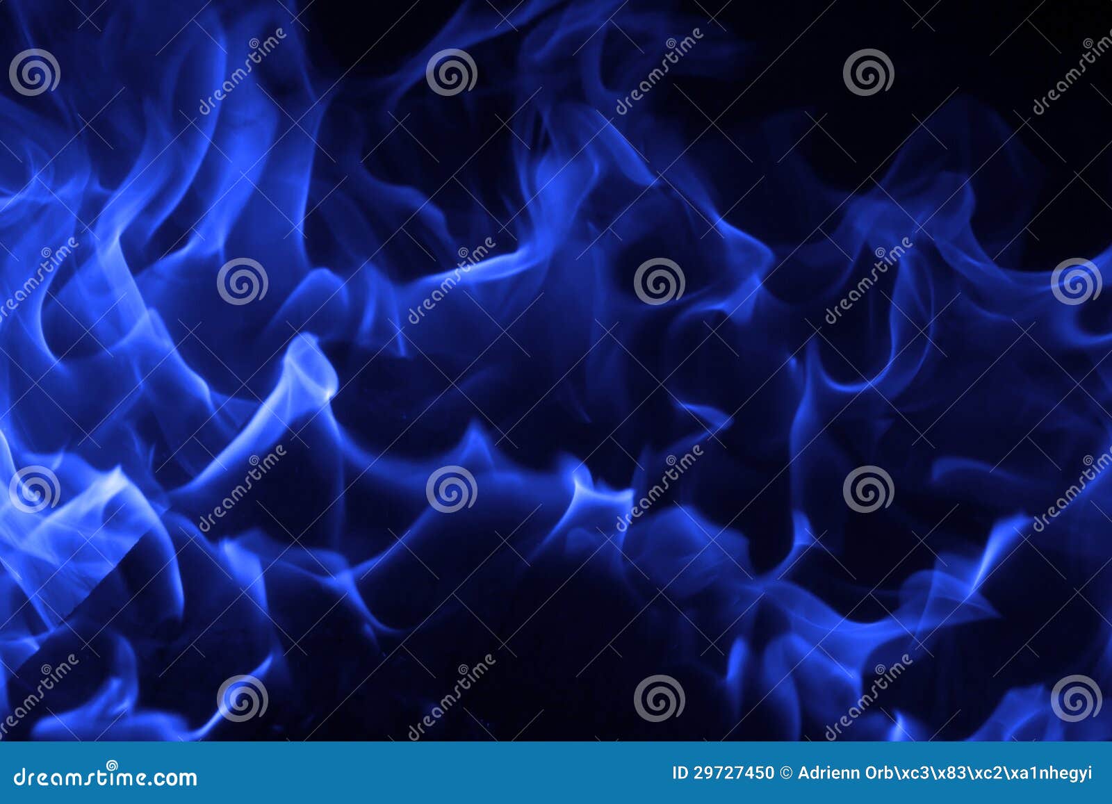 Fogo azul foto de stock. Imagem de calor, chama, intensidade - 29727450