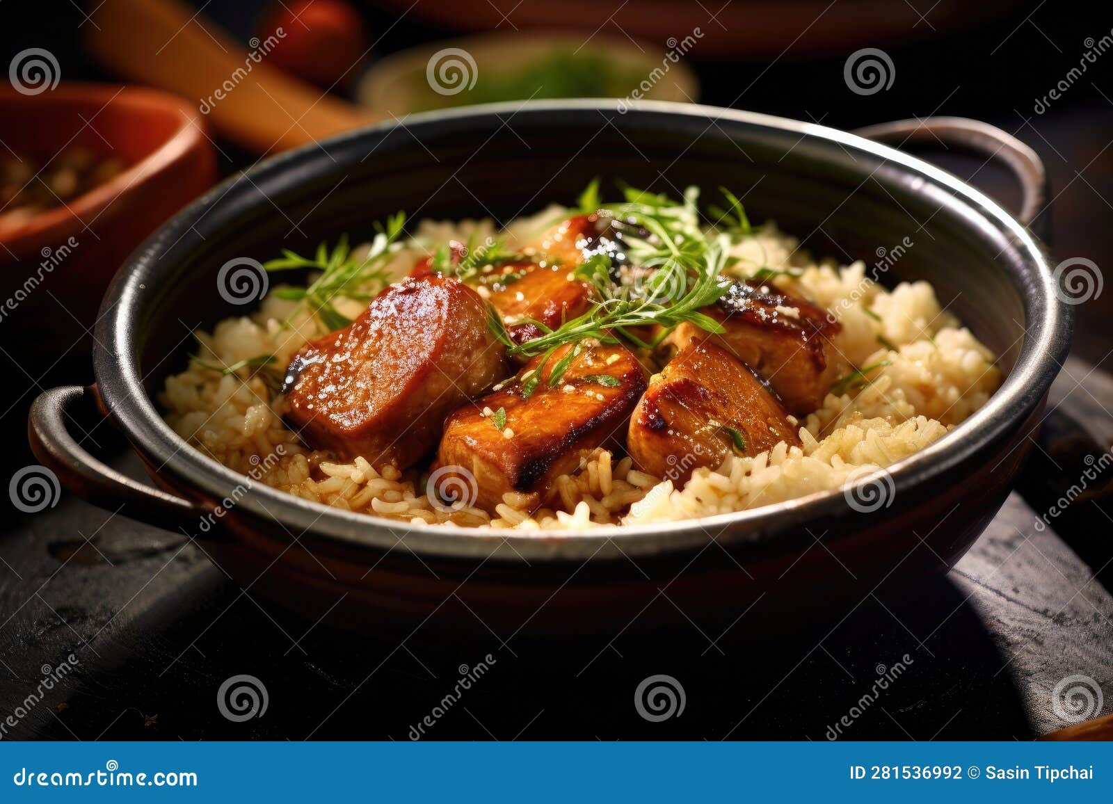 Burned Rice Paper With Falling Leafs Royalty-Free Stock Photo ...