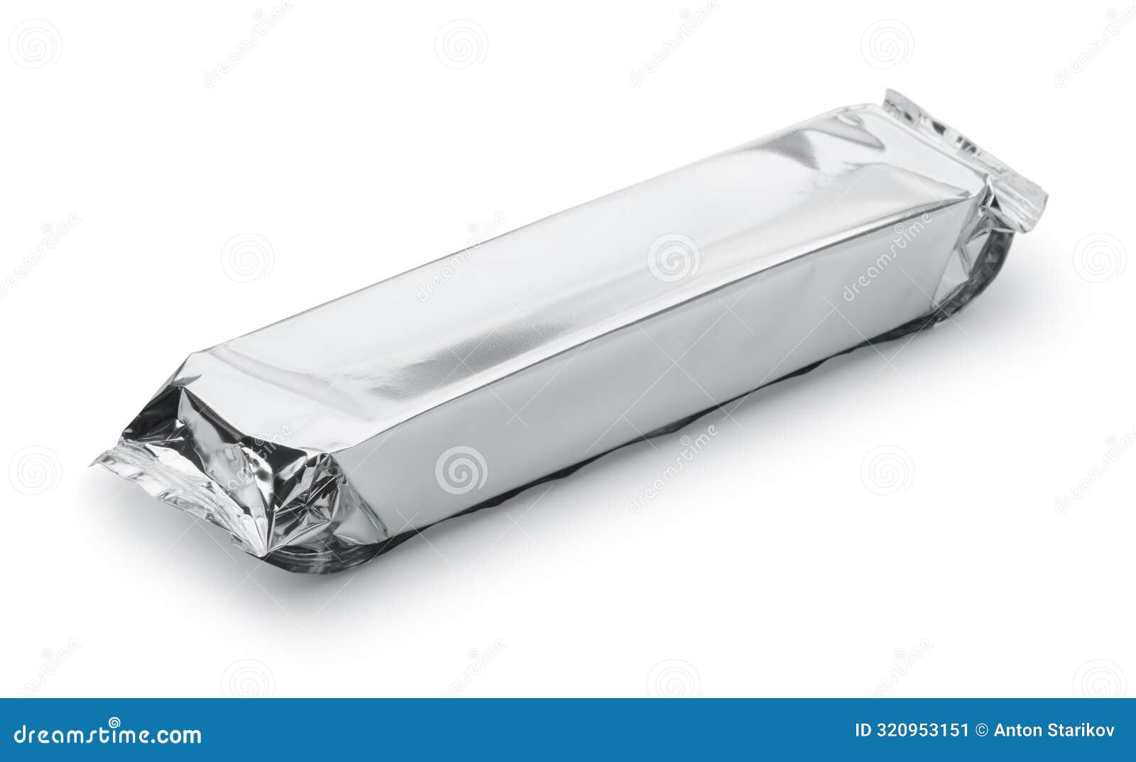 Foil food packaging stock image. Image of pack, blank - 320953151