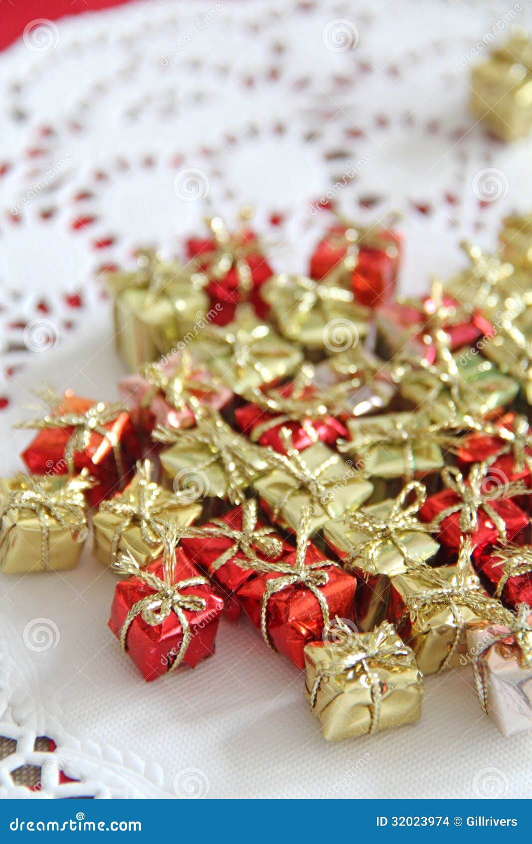 Foil Parcels stock photo. Image of business, businesses - 32023974