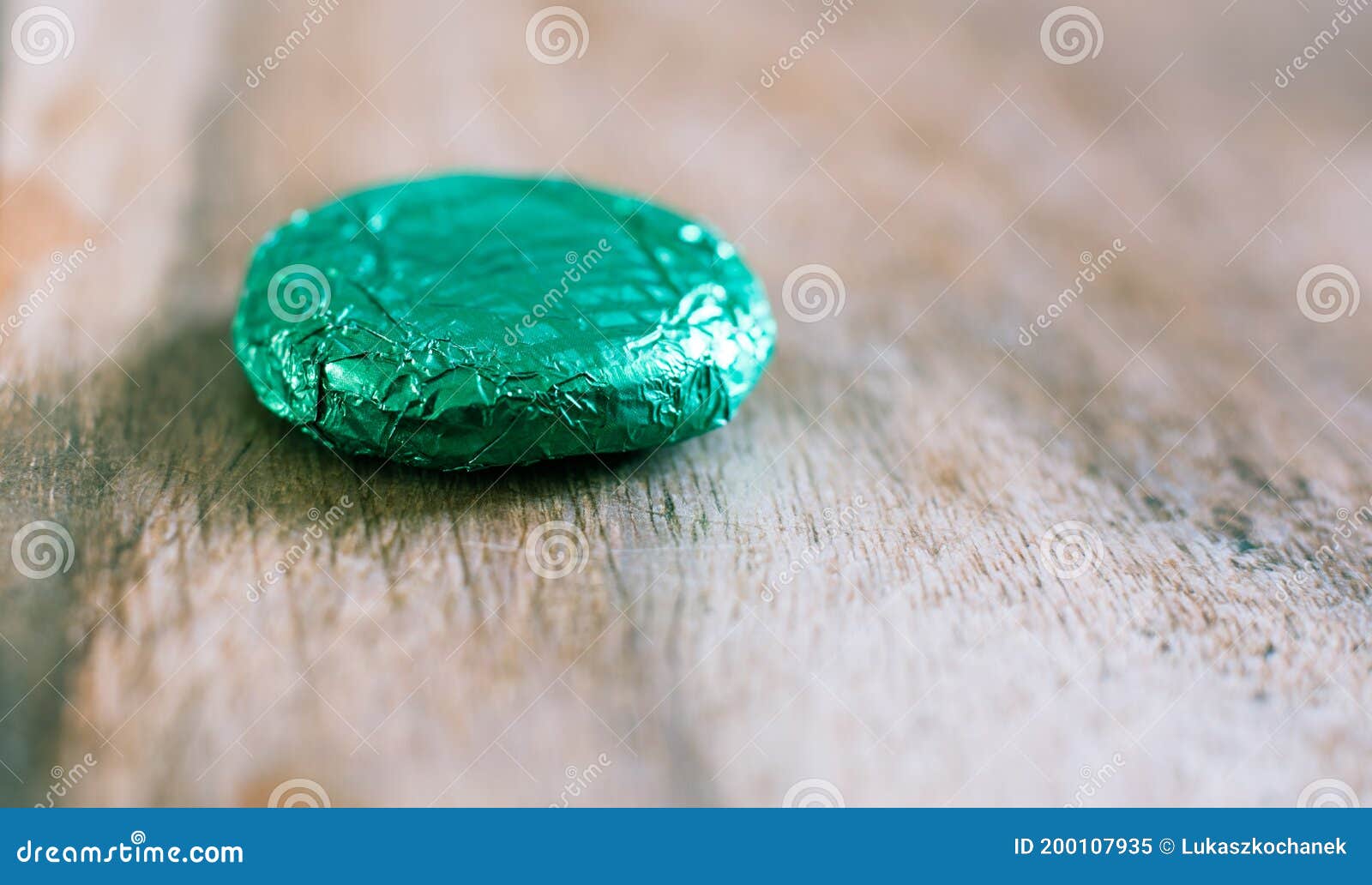 Foiled Mint Chocolates | Thin Mints | Mint Cream Packets Stock Image ...
