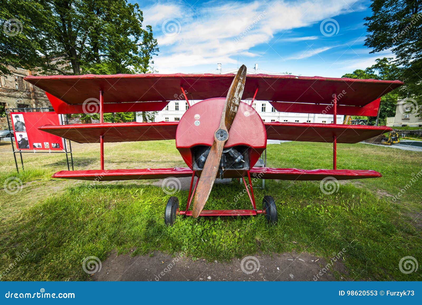 Fokker DR1 model editorial stock photo. Image of transport - 98620553