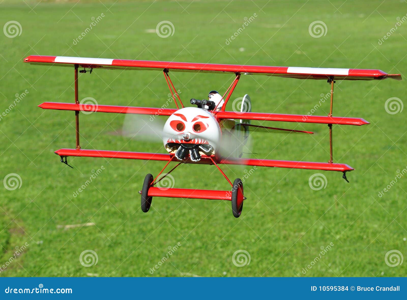 Fokker DR1 stock photo. Image of child, hand, channel - 10595384