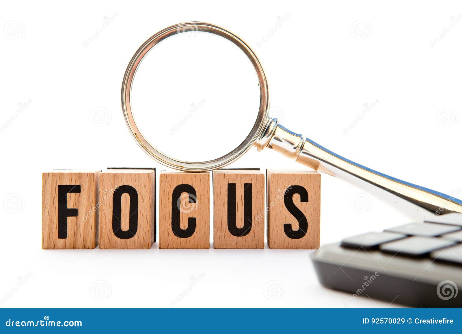 Fokus stockbild. Bild von farbe, analysieren, zielen - 92570029