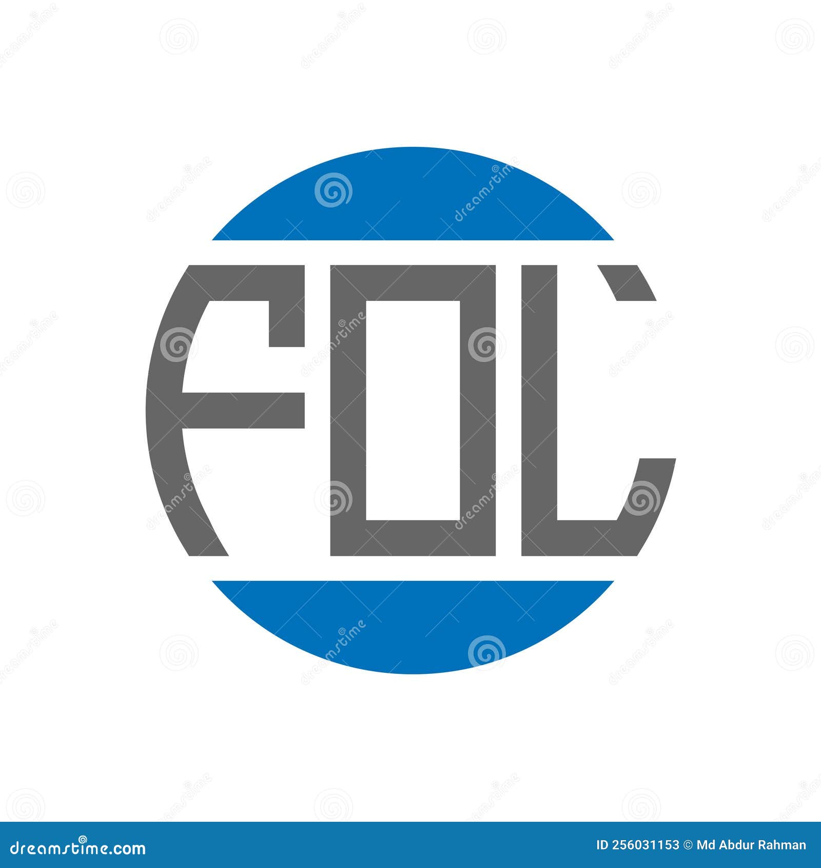 FOL Letter Logo Design On White Background. FOL Creative Initials ...
