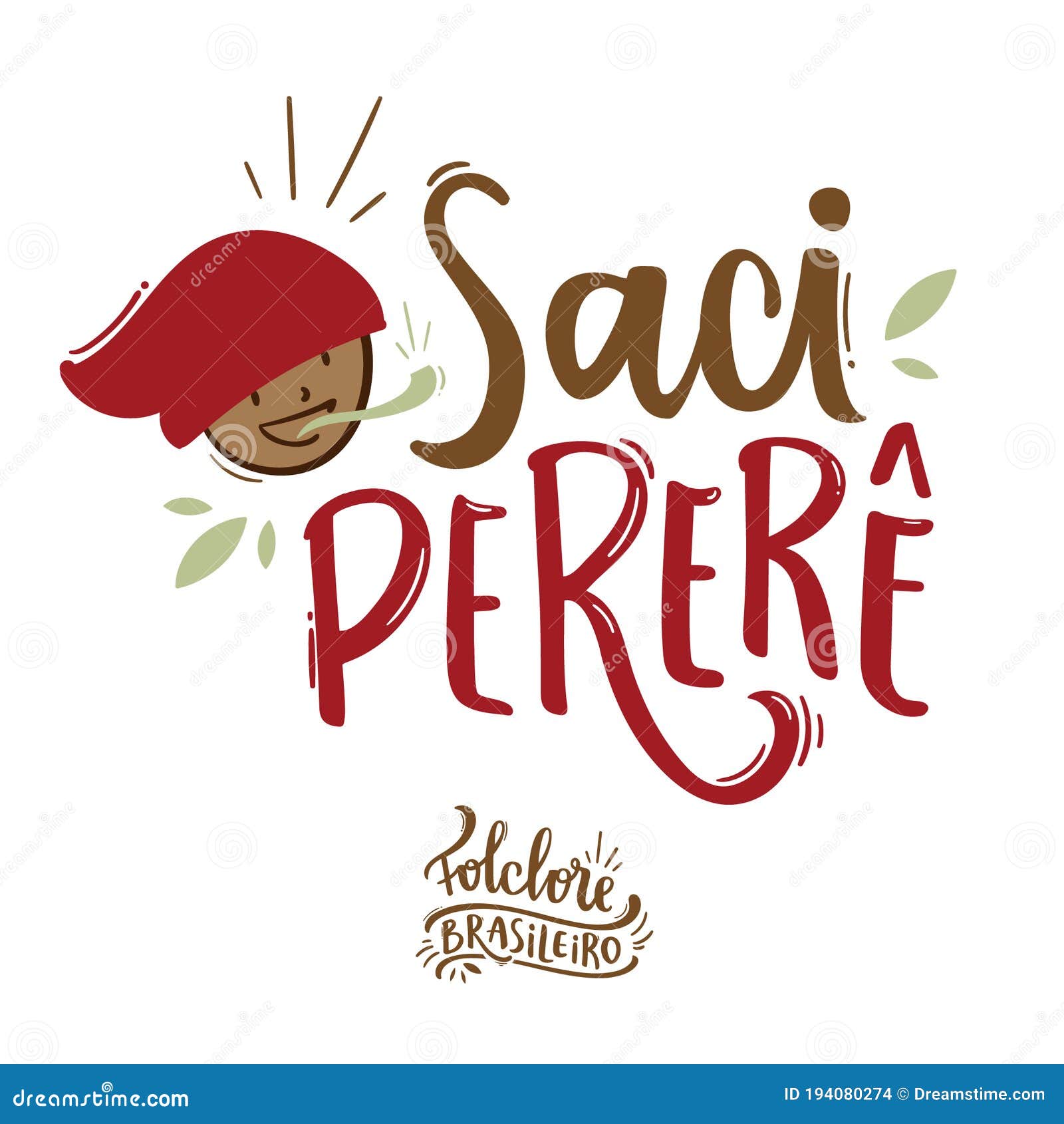 Saci PererÃª. Fantastic Creature of Brazilian Folklore. Stock Vector ...